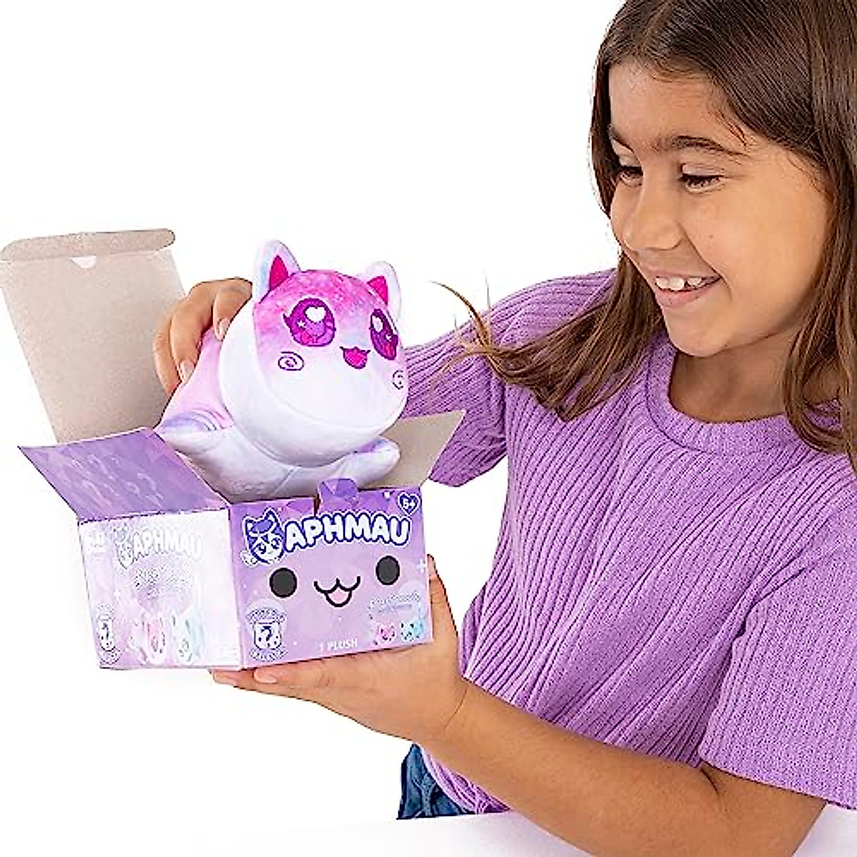 Aphmau 6” MeeMeow Mystery Plush – Series 4; YouTube Gaming Channel, Blind Box, 1 of 8 Possible Celestial MeeMeows, Official Merch, Styles May Vary