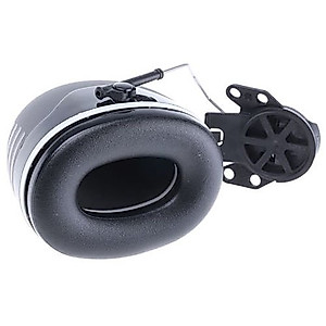 3M PELTOR Ear Muffs, Noise Protection, Hard Hat Attachment, NRR 31 dB, Construction, Manufacturing, Maintenance, Automotive, Woodworking, Heavy Engineering, Mining, X5P3E