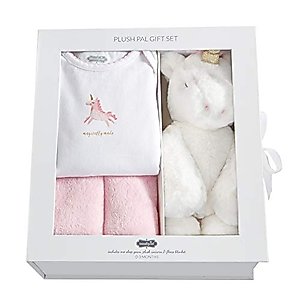 Mud Pie Unicorn Plush Pal Gift Set