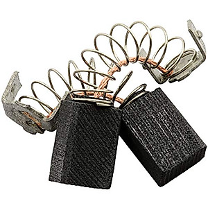 Buildalot Specialty Carbon Brushes 0741_Ryobi_TR30P for Ryobi Brickwork slot miller TR30P - With Spring, Cable and Connector