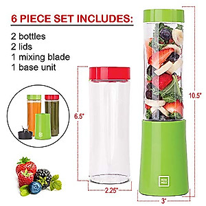 Euro Cuisine MM2G Mini Mixx Blender, One Size, Green