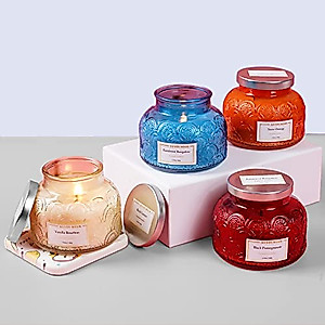 ASYOUWISH Scented Candles, All Natural Soy Wax Aromatherapy Candles with Essential Oils, 5.64 oz 30 Hour Burn Time, Fruity Fragrance Scented Candle, Scented Candles Gift for Women, Yoga, Bath, Spa