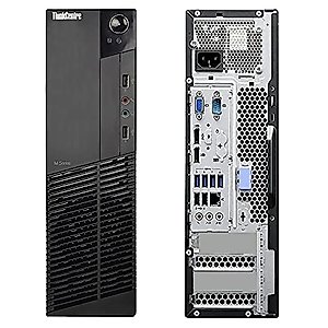 Lenovo PC ThinkCentre M93p Desktop Computer SFF - Intel Core i5-4570 3.2GHz - 16GB DDR3 RAM - New 1TB SSD, Keyboard, Mouse, WiFi, Windows 10 Professional (Renewed)
