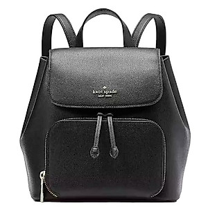 Kate Spade Kristi Medium Flap Backpack (Black)