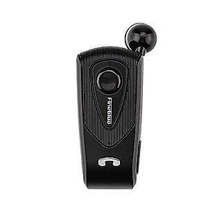 Fineblue F930 Wireless Freedom Business Bluetooth Headset Call Clarity Golden Blue Music No Bound Smart one Drag Two Bluetooth Earphone - Black