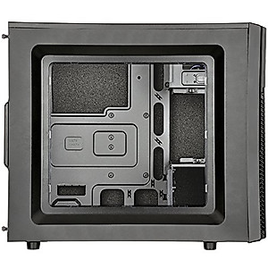 SilverStone Technology PS11 ATX, Micro-ATX Mid Tower Computer Case with Side Window Panel, SST-PS11B-W