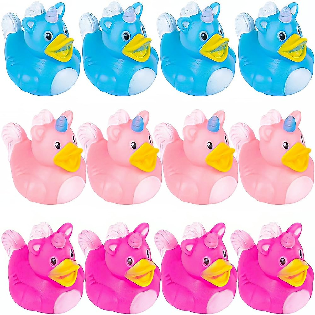 Unicorn Rubber Ducks - 12 pc