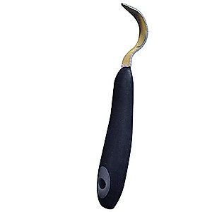HILASON Grey Black Western Tack Horse Soft Touch Hoof Pick