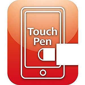 Schneider Slider Epsilon Touch Stylus/Ballpoint Pen, Black/Pink Barrel, Blue (138704)