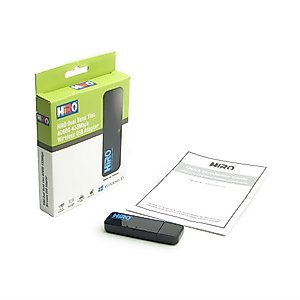 HiRO H50334 Dual Band 802.11AC AC600 5G 433Mbps Wireless WiFi WLAN USB Network Adapter Windows 10 Plug N Play No Driver Installation Needed Windows 8.1 8 7 Compatible