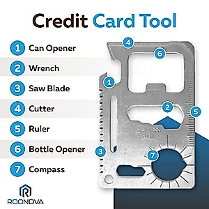 ROONOVA: Angle Drill Guide | Portable Drill Press Stand | Strong Aluminum Alloy | Multi-Angle Adjustable Drill Press Guide with Chuck | Portable & Lightweight | Complete with Credit Card Tool