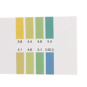 Heyiarbeit PH Test Strips 3.8-5.4 Indicator Paper Lab Litmus Tester, 10 Packs of 800 Strips for Water Food Pool Aquarium Testing Alkaline Acid