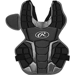 Rawlings Renegade 2.0 Adult NOCSAE Baseball Protective Catcher's Gear Set, Black and Silver