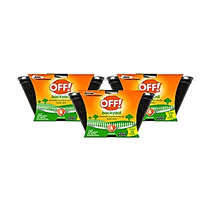 Off Citronella Tabletop Bucket 18 Ounce (3)