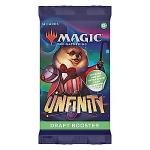 Wizards of The Coast Magic: The Gathering Unfinity Draft Booster Box | 36 Packs + Box Topper (505 Magic Cards)