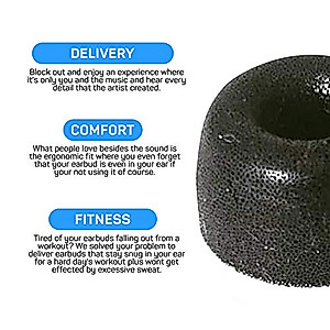 Jungle Beat | True Wireless Earbuds with Memory Foam Tips Included | Heavy Bass Sweat Proof Bluetooth Dual Earpieces with Microphones & Charging Case 18 HR Playtime | 3D Stereo Sound (Gold)