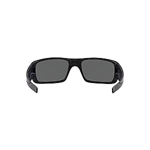 Oakley Men's OO9239 Crankshaft Rectangular Sunglasses, Shadow Camo/Black Iridium Polarized, 60 mm