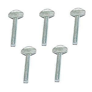 Pro Bamboo Kitchen 5pcs Thumb Screws 1/4-20x1-1/2" Racket Screws for Communication and Electronic Equipment