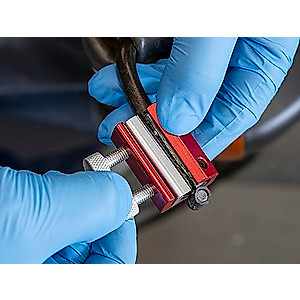 Sealey MS038 Motorcycle Twin-Clamp Cable Oiler, 25mm Length, Red