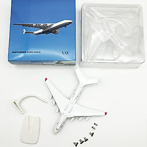 ARCADORA 1/400 Scale Soviet Union An-225 Mriya Transport Aircraft Model Alloy Diecast Plane Model for Collection