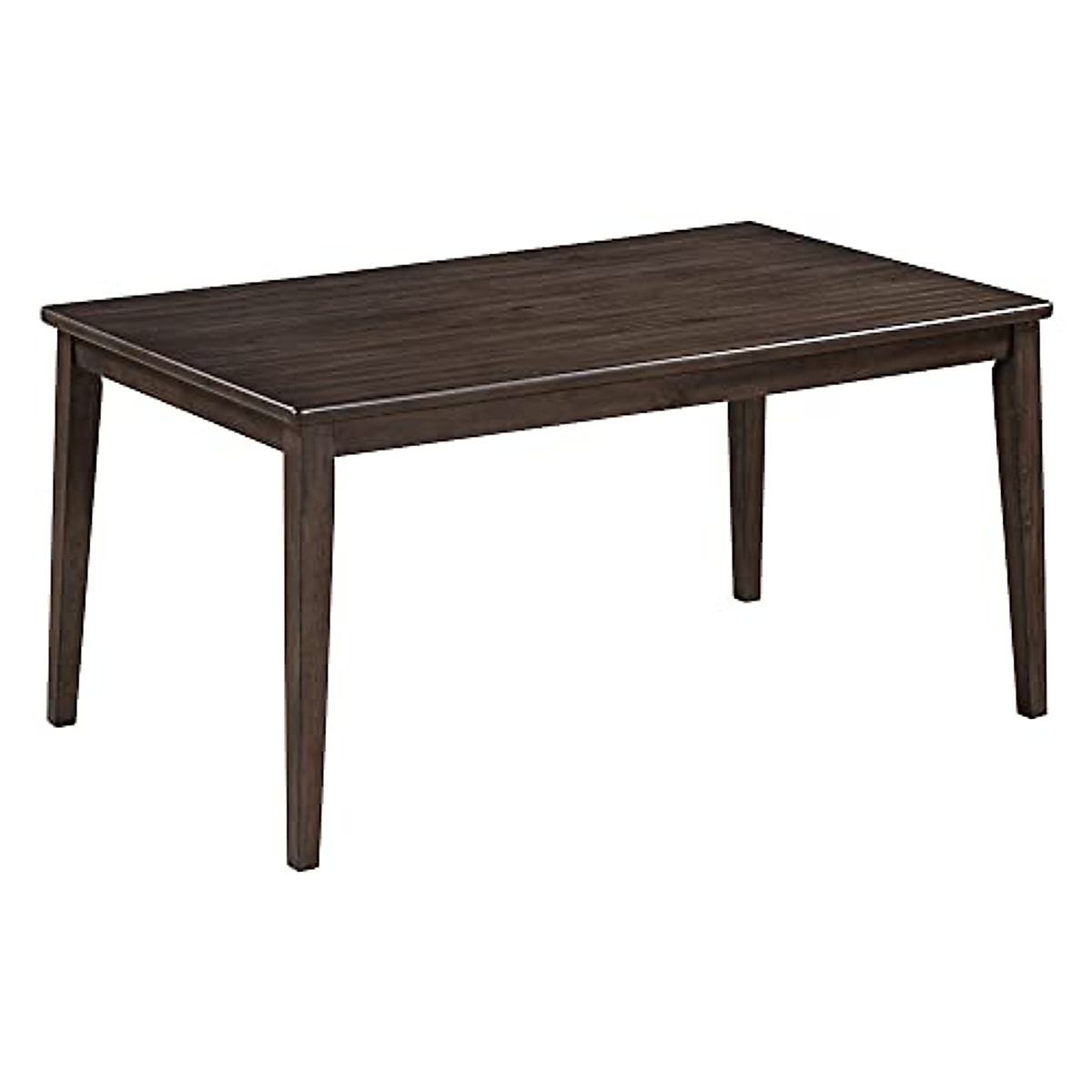 Goozio Piece, Wood Dining 4 Upholstered Chairs and Bench with Cushion, Classic Traditional Style Kitchen Table Set for 6 Person,Espresso