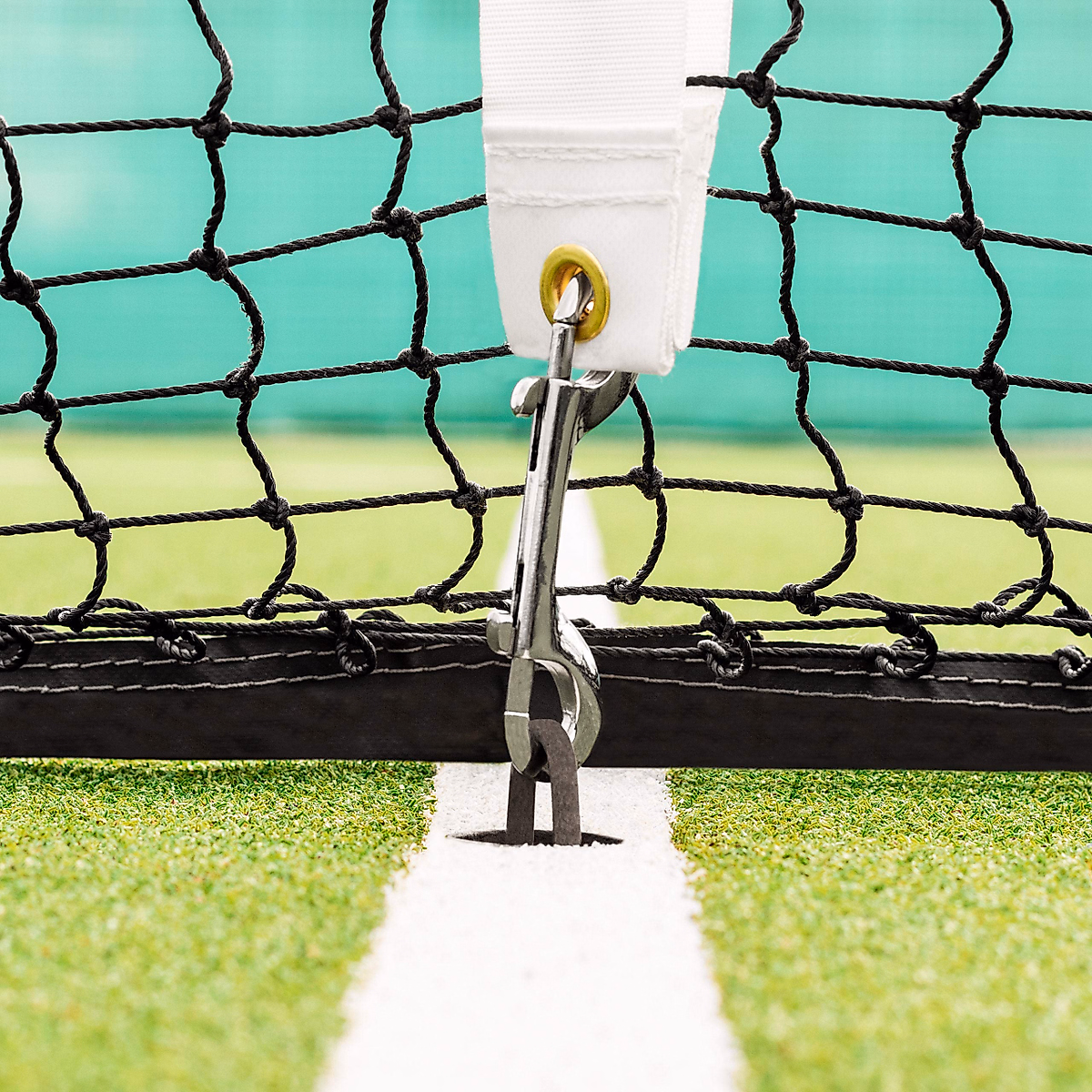 Vermont Tennis Net Center Strap - ITF Regulation Nylon Net Adjuster