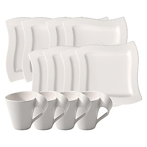 Villeroy & Boch New Wave Place Setting, Service For 4