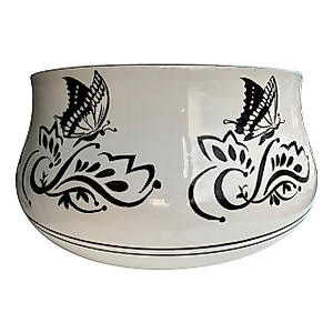 12" Bathroom Butterfly Vessel Sink, Ceramic Countertop Basin, 30 Cm Sink Bowl, Bath Vanity Sink, Bathroom Remodel, Lavatory, Kitchen Basin