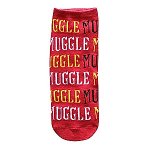 Hyp Harry Potter Hedwig Muggle Spells Juniors/Womens 5 Pack Ankle Socks Size 4-10