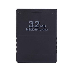 8M 2 Memory Card, 8M Memory Card High Speed for PS2 Console Games Accessories(8 M)