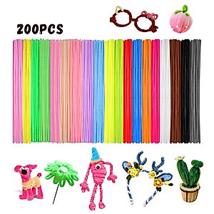 Pipe Cleaners Craft Bulk,Kids Toys & Games,Christmas Gifts,Arts Crafts,Chenille Stems Art Supplies for Projects Creative DIY Room Decor,Christmas Decorations,Juegos Para Niños Fidget Toys for Ages 5-7