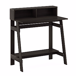Furinno Simplistic a Frame Computer Desk, Espresso
