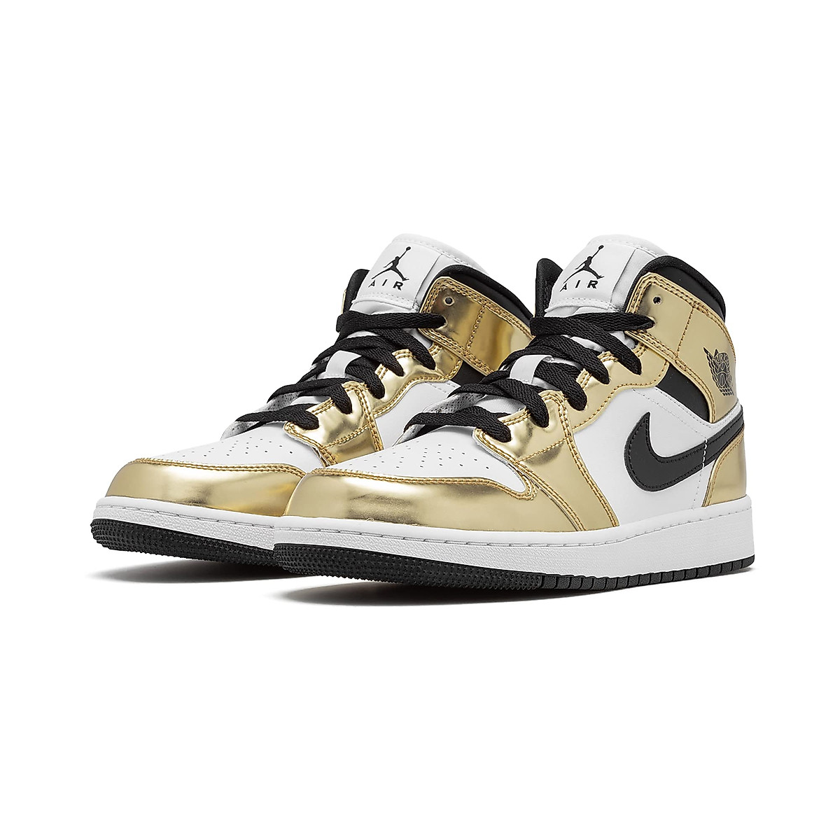 Jordan Youth Air 1 Mid SE GS DC1420 700 Metallic Gold - Size 6.5Y
