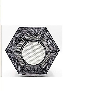 DYPASA Smart Trash Can Creative Personality Iron Trash Can Home Living Room Bedroom Garbage Box Large Capacity Trash Can Bathroom Trash Can