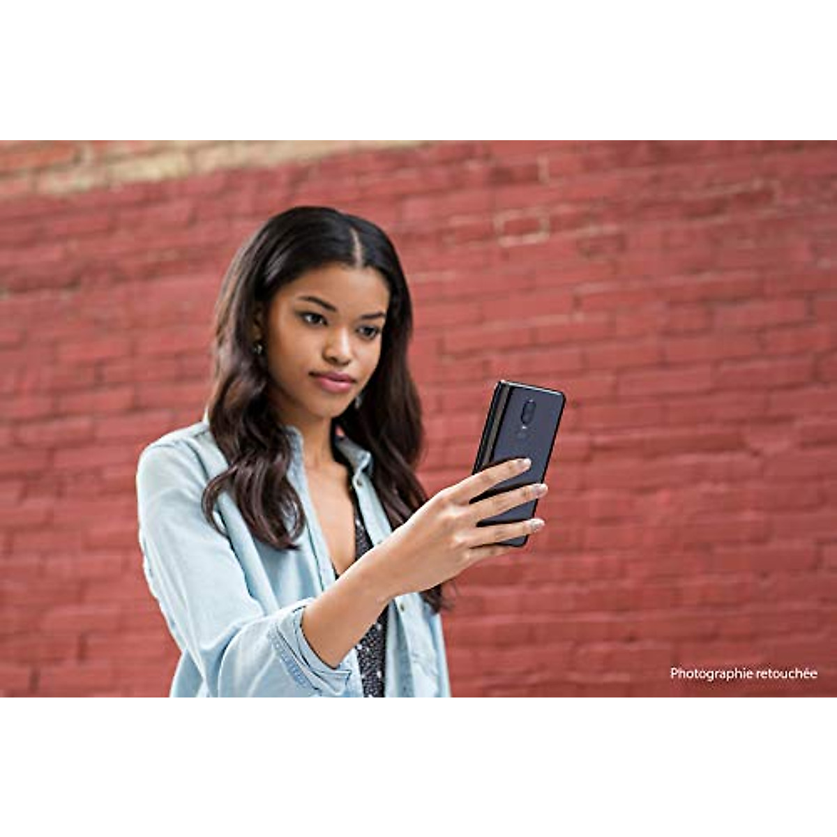 OnePlus 6 A6003 Dual-SIM (128GB Storage | 8GB RAM) (GSM Only, No CDMA) Factory Unlocked 4G Smartphone (Mirror Black) - International Version / No Warranty