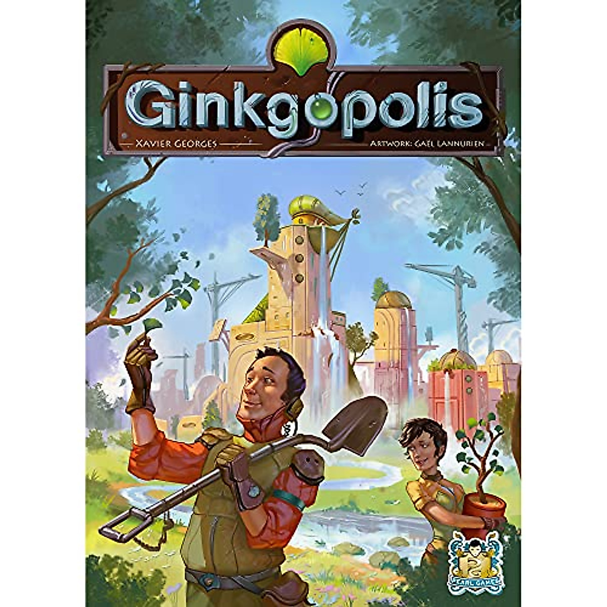 Pearl Games Ginkgopolis Board Game | Competitive Worker Placement Strategy Game for Adults and Kids | Ages 10+ | 1-5 Players | Average Playtime 45 Minutes | Made by Pearl Games