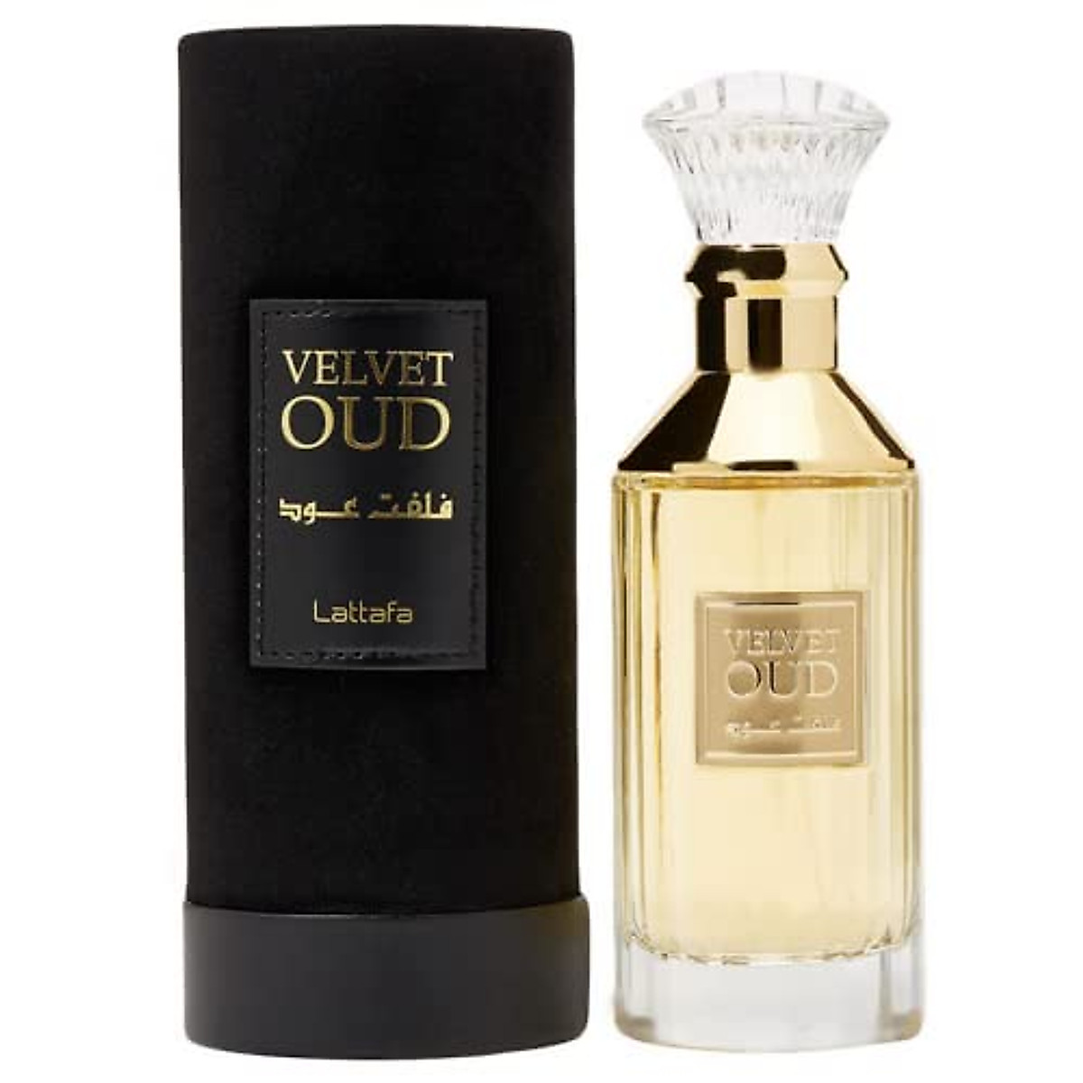 Lattafa Velvet Oud for Unisex Eau de Parfum Spray, 3.4 Ounce