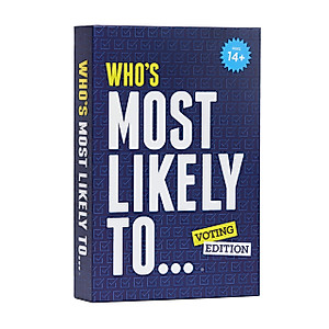 DSS Games Who's Most Likely to... Voting Edition [A Party Game] for Friends and The Whole Family