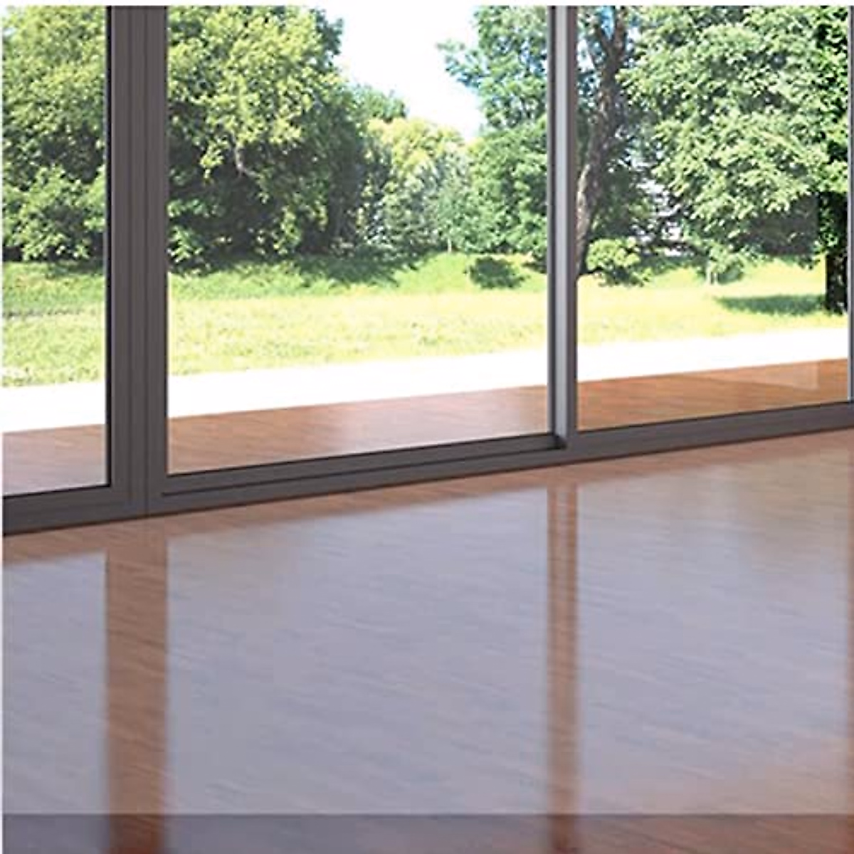 Clear PVC Desk Chair Mat 1.5mm Transparent PVC Floor Protection Pad,Table Cloth Protector,Non Slip,Wood/Tile Protection Mat for Office & Home,Area Rugs for Office Home Hard Floor Carpet,80-160cm Wide