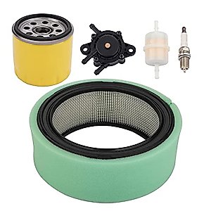 ATVATP 24 083 03-S1 Air Filter for Kohler CH18 CH20 CH22 CH23 CH25 CH620 CH640 CH641 CH670 CH680 CH730 CH740 CH745 CH750 Engine & 24 083 02-S Pre Cleaner 52 050 02-S Oil Filter 24 393 16S Fuel Pump
