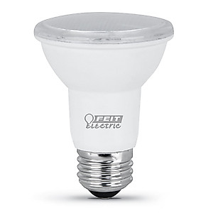 Feit Electric PAR20 LED Light Bulb, 50W Equivalent, Non-Dimmable, 5000K Daylight White, E26 Base, 500 Lumen, Indoor/Outdoor Recessed Light Bulb, 10-Year Lifetime, PAR2050/850/10KLED/3, 3-Pack