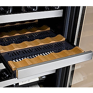 Allavino 15" Wide FlexCount II Tru-Vino 30 Bottle Single Zone Stainless Steel Right Hinge Wine Refrigerator