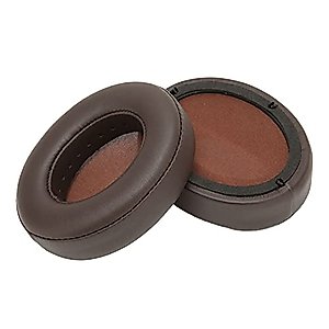 KOSDFOGE Replacement Ear Cushion Protein Leather Wearproof Headphone Ear Pads Compatible with Edifier W855BT(Brown)