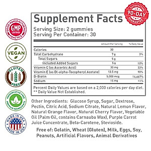 iRestore Hair Gummy Vitamins, Vegan Biotin Gummies for Hair Skin and Nails Gummies, Hair Gummies, Biotin Gummies for Hair Growth Biotin Vitamins Hair Vitamins Gummies for Women & Men, Biotin 5000mcg