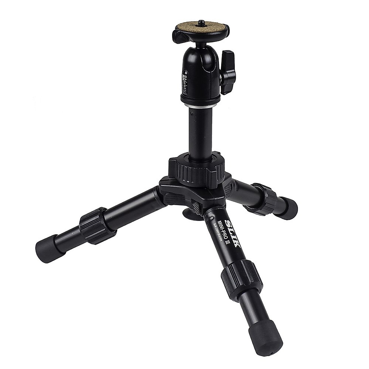 SLIK Mini Pro III Table Top Tripod, 2-Section, Max 10" - Black