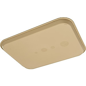 Carlisle FoodService Products Cafe Plastic Fast Food Tray, 14" x 18", Beige