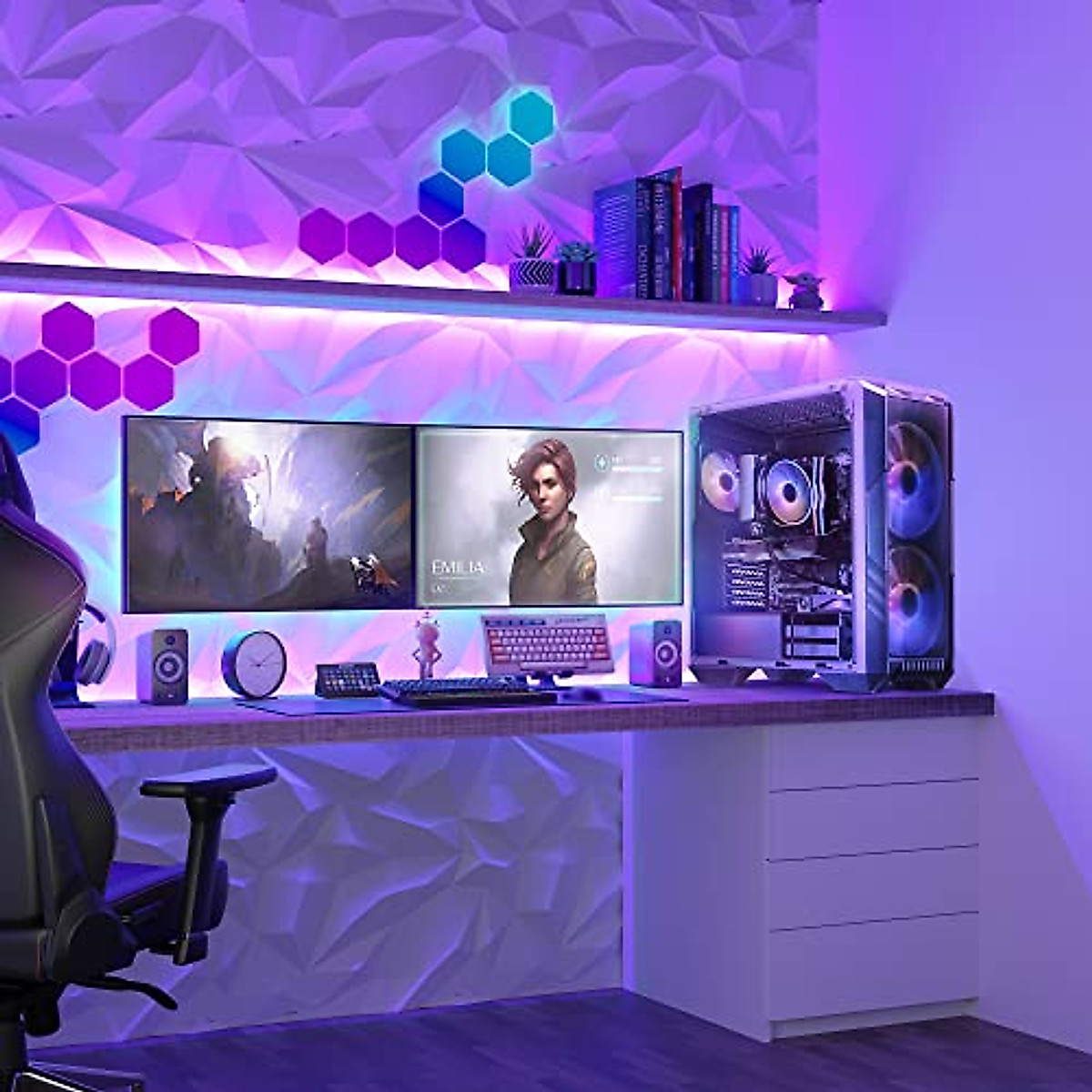 Cooler Master HAF 5 Pro High Performance Gaming PC - Intel i7 12700F - NVIDIA GeForce RTX 3060 Ti - 16GB DDR4 3200MHz - 1TB M.2 NVMe SSD – WiFi - Windows 11 - Desktop Computer