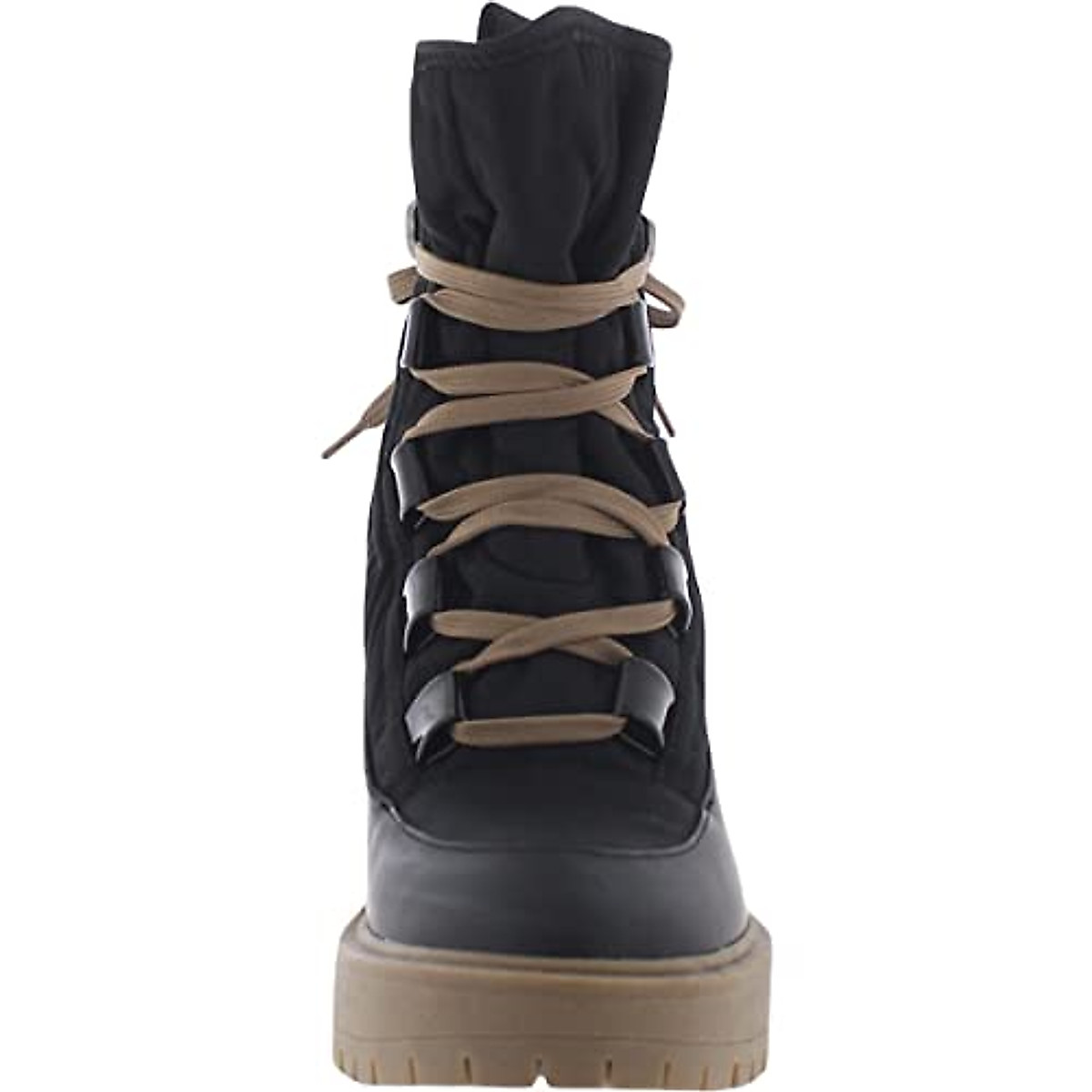 Dolce Vita Women's CELIDA Ankle Boot, Black Nylon, 9