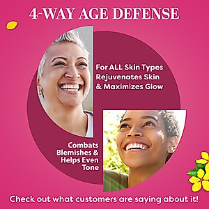 TruSkin Super C Duo with Vitamin C Plus Super Serum 1 fl oz & Vitamin C Brightening Moisturizer 2 fl oz – Anti Aging Skin Care Gift Set for Bright, Smooth, Firmer-Looking Skin