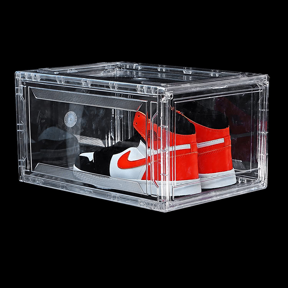 Shoe Boxes Clear Plastic Stackable Shoe Storage Organizers For Man and Women